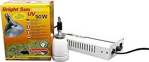 Lucky Reptile Bright Sun UV Desert Komplettset - 50 W Metalldampflampe inklusive Fassung ...