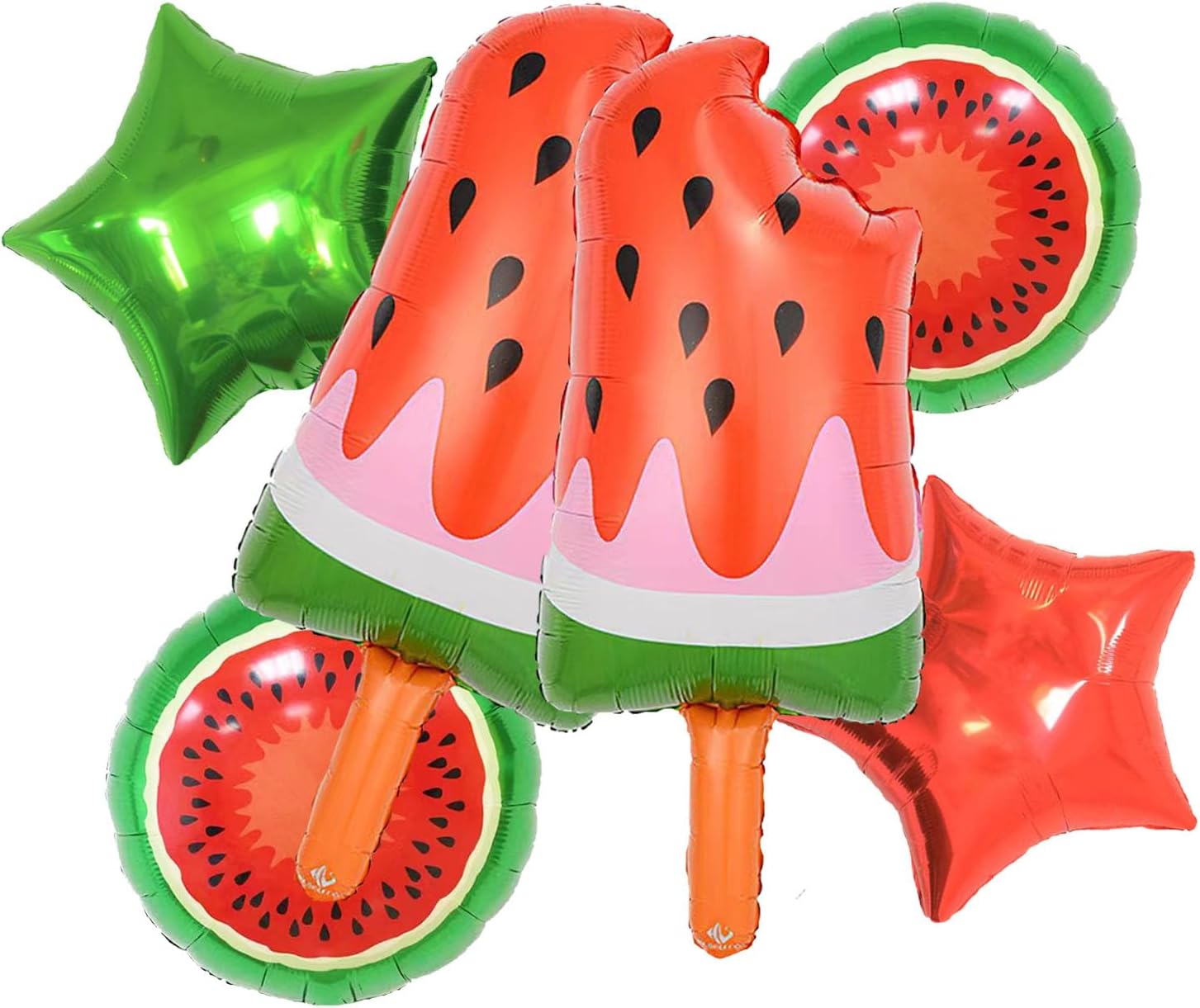 Amazon.com: Watermelon Balloons Watermelon Popsicles Balloons Spring ...