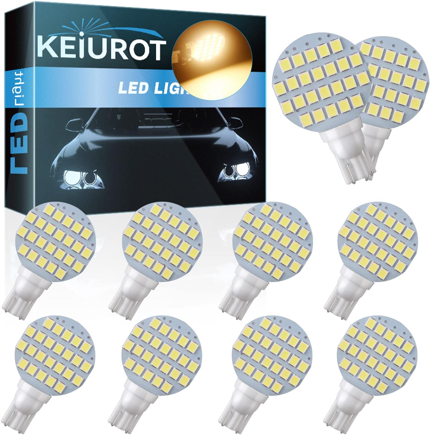 921 LED Bulb RV Light Bulbs T10 194 912 Led Bulb Replacement for RV ...