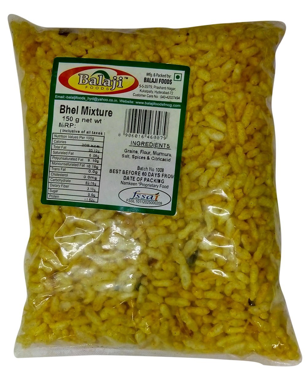 Balaji Namkeen - Bhel Mixture, 150g Pouch : Amazon.in: Grocery ...