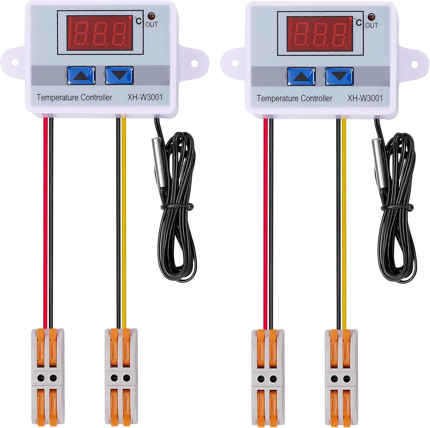 Amazon.co.jp: Gebildet 2pcs Digital LED Temperature Controller Module ...
