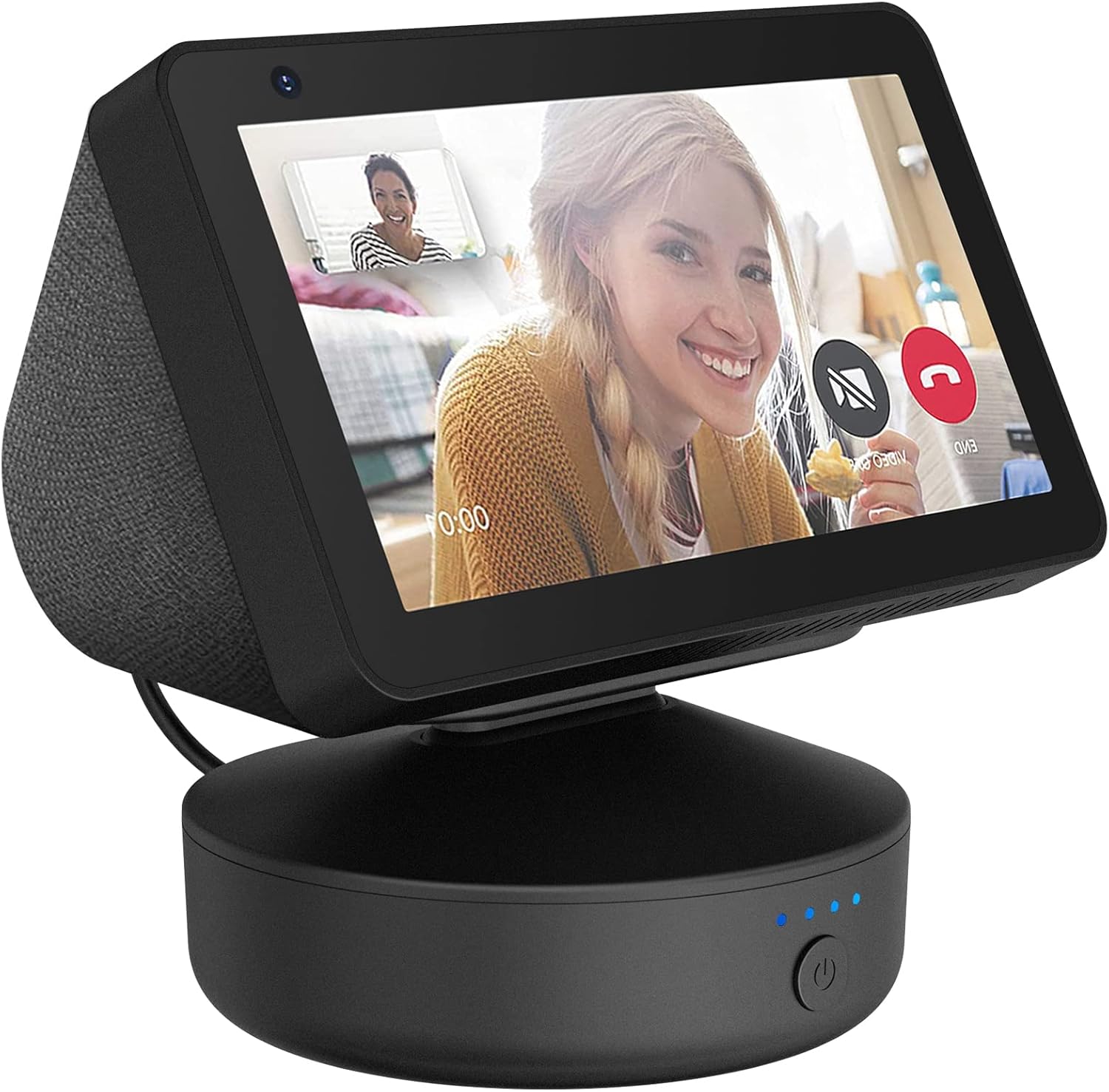 PlusAcc Battery Base for Echo Show 5 (1st & 2nd Gen) - PlusAcc Portable ...