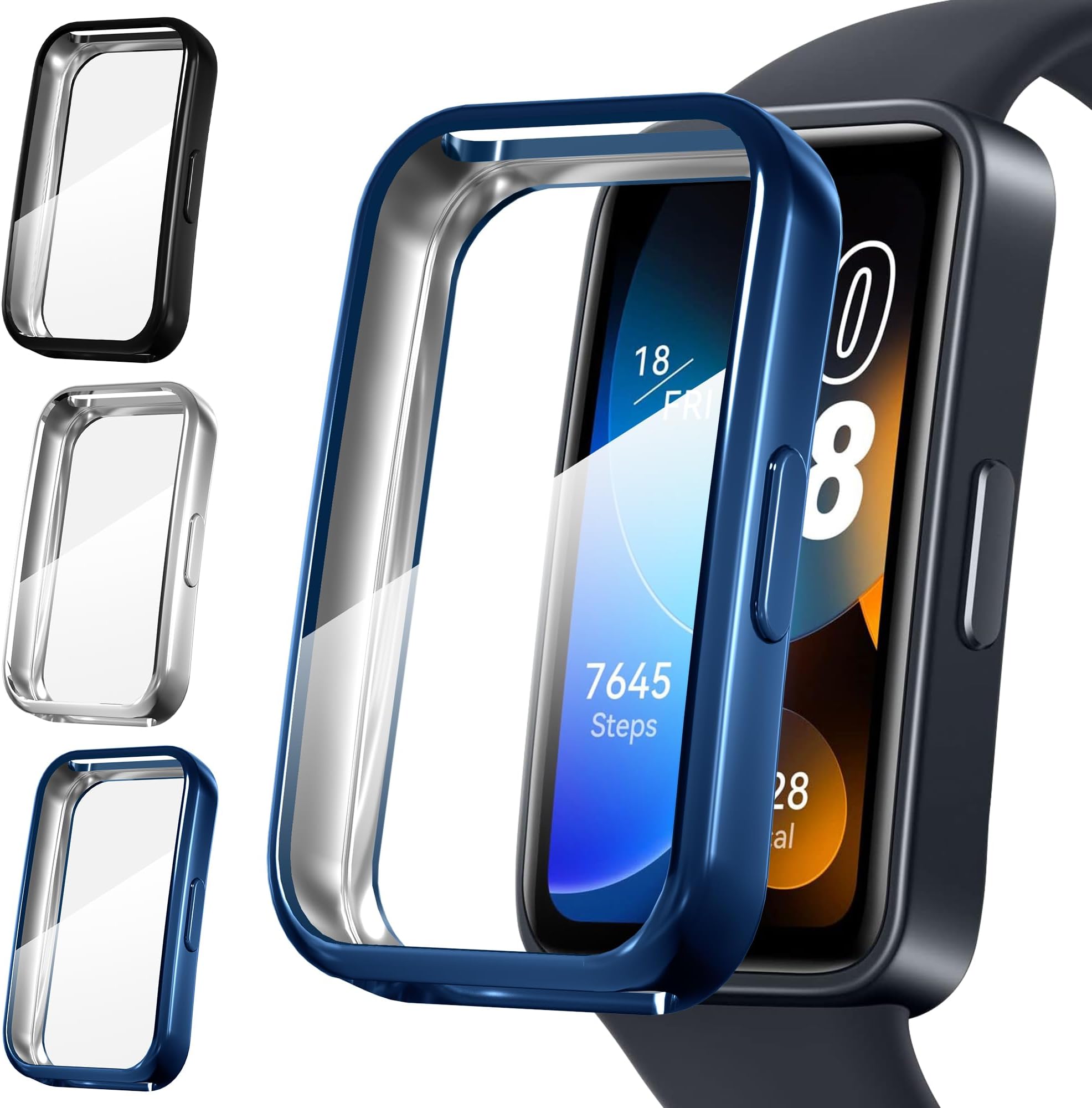 2 Piezas Funda Protector Compatible con Huawei Band 9/Huawei Band 8 ...