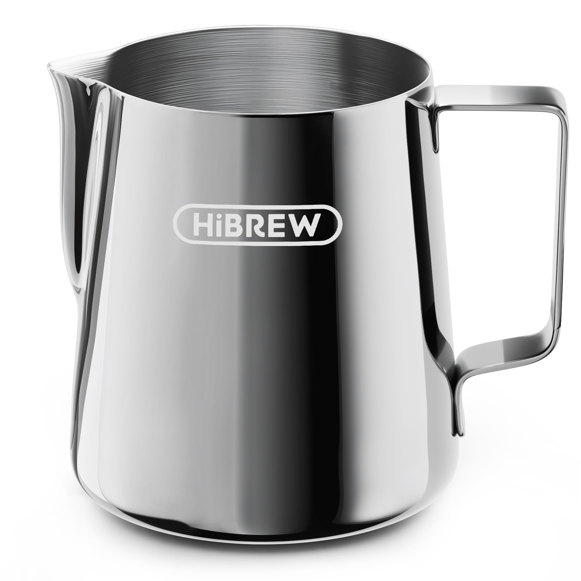 Amazon.com: HiBrew Latte Art Pitcher Stainless Steel Milk Frothing ...