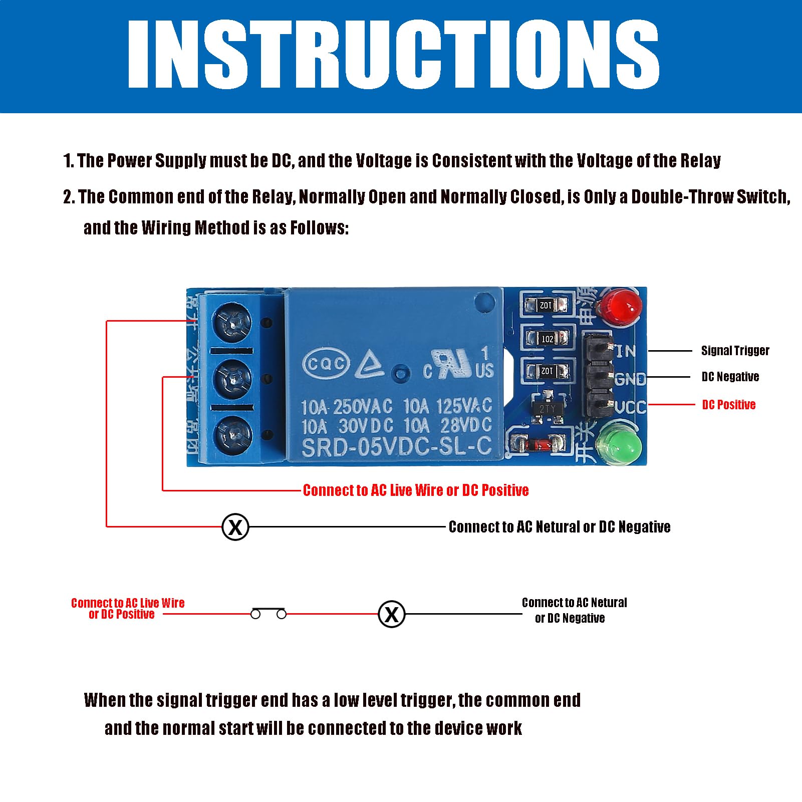 Snapklik.com : 10pcs 5V 1 Channel Relay Module Low Level Trigger Relay ...