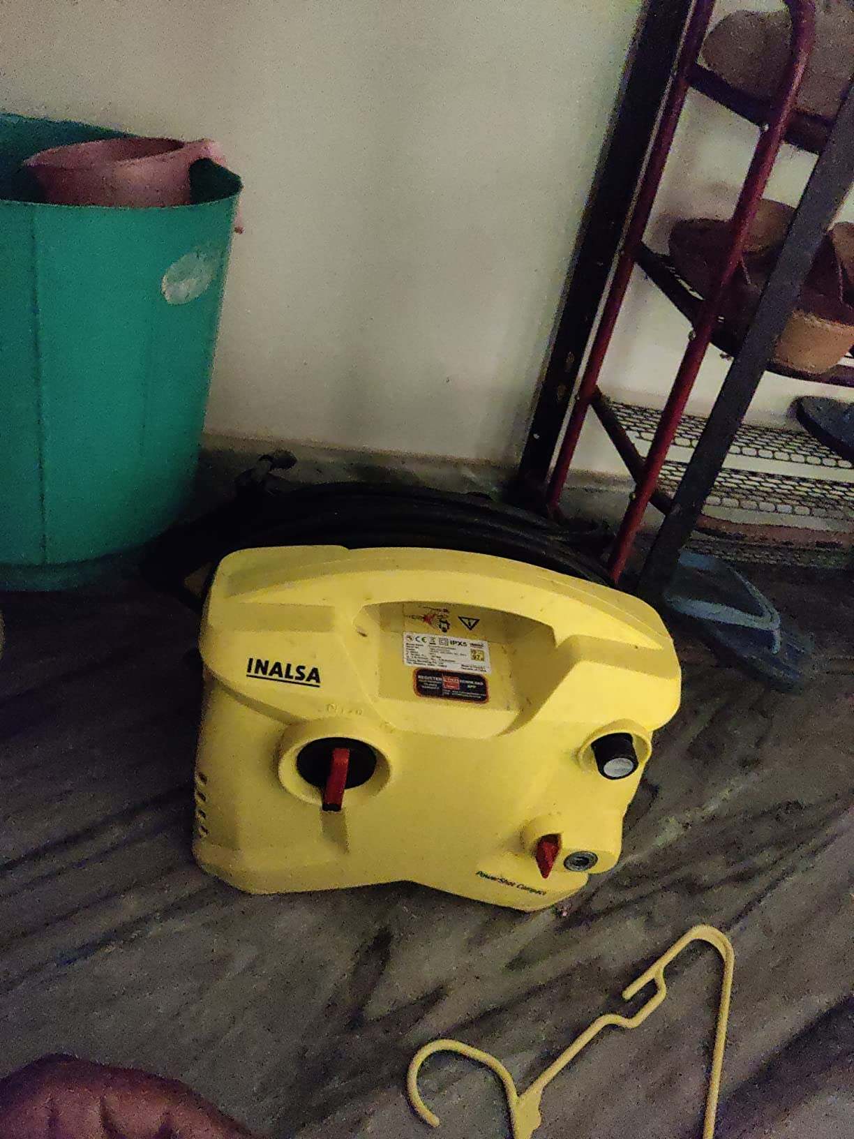 INALSA High Pressure Washer Professional PowerShot Compact-1800 Watts ...