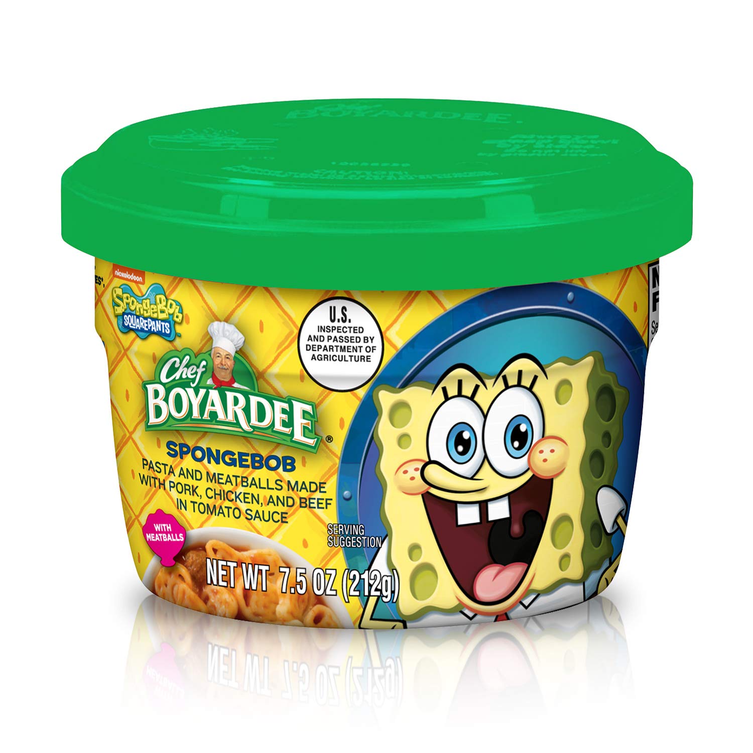 Amazon.com: Chef Boyardee SpongeBob Pasta and Meatballs in Tomato Sauce ...