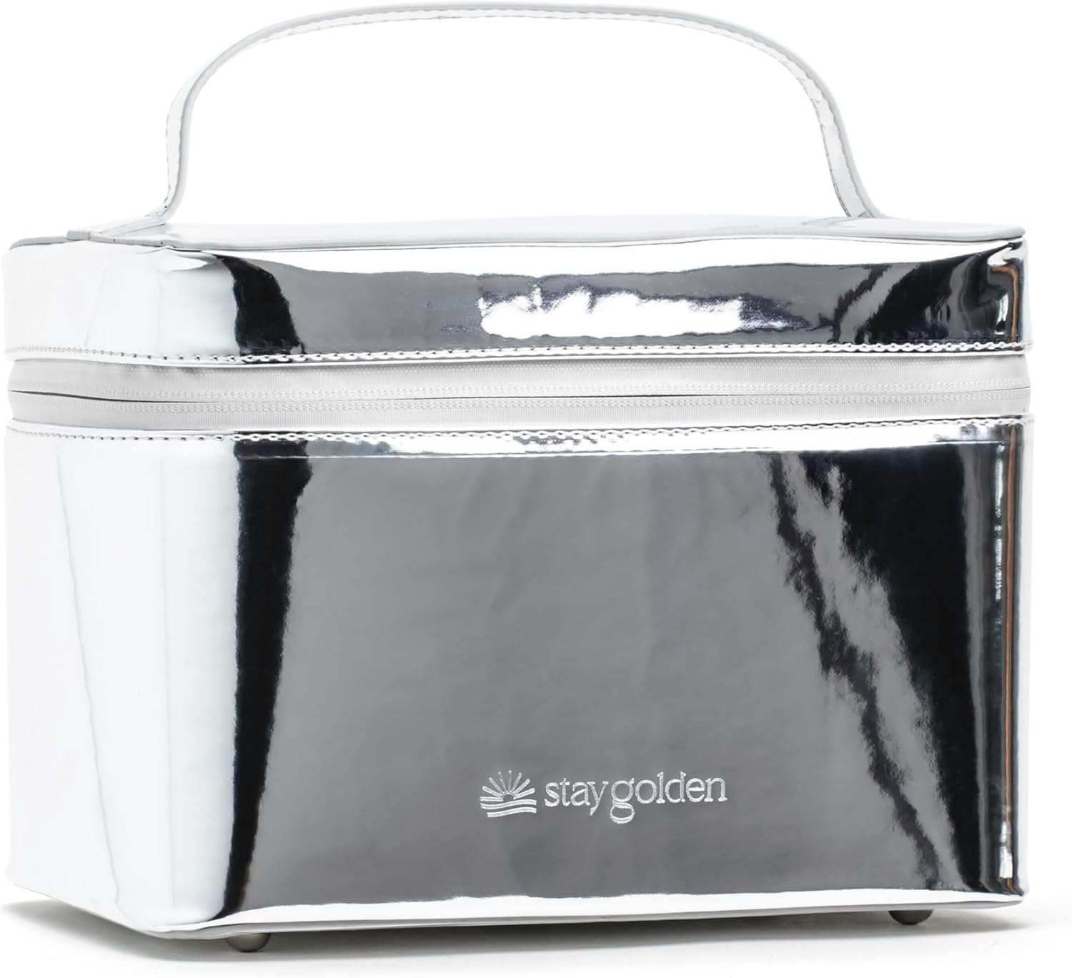 Amazon.com : Stay Golden Metallic Silver Insulated Waterproof Makeup ...