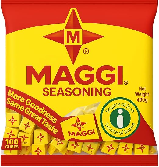 Maggi Seasoning Cubes (100 Cubes) 400g (Pack of 1) – Authentic Nigerian ...