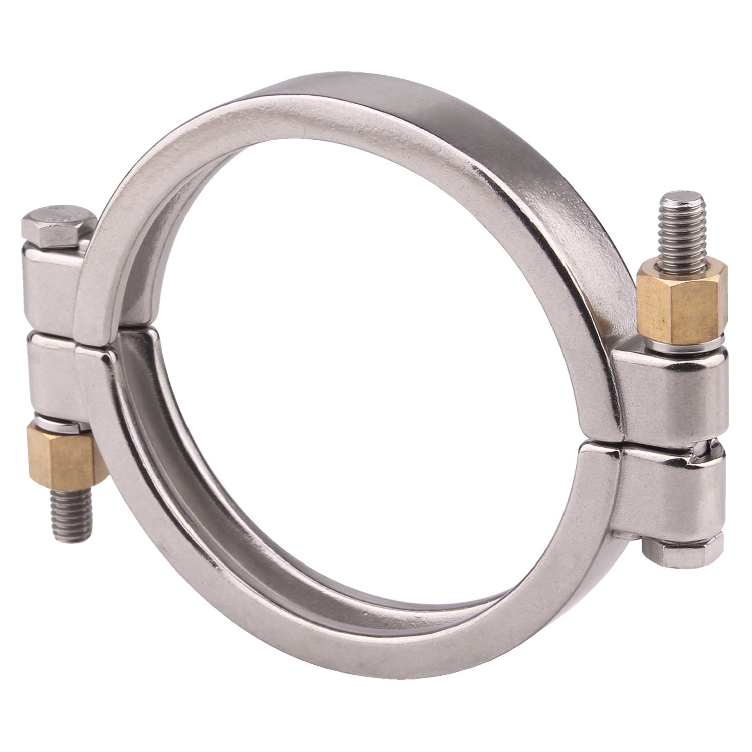 Snapklik.com : DERNORD Sanitary Clamp High Pressure Bolted Tri Clamp ...