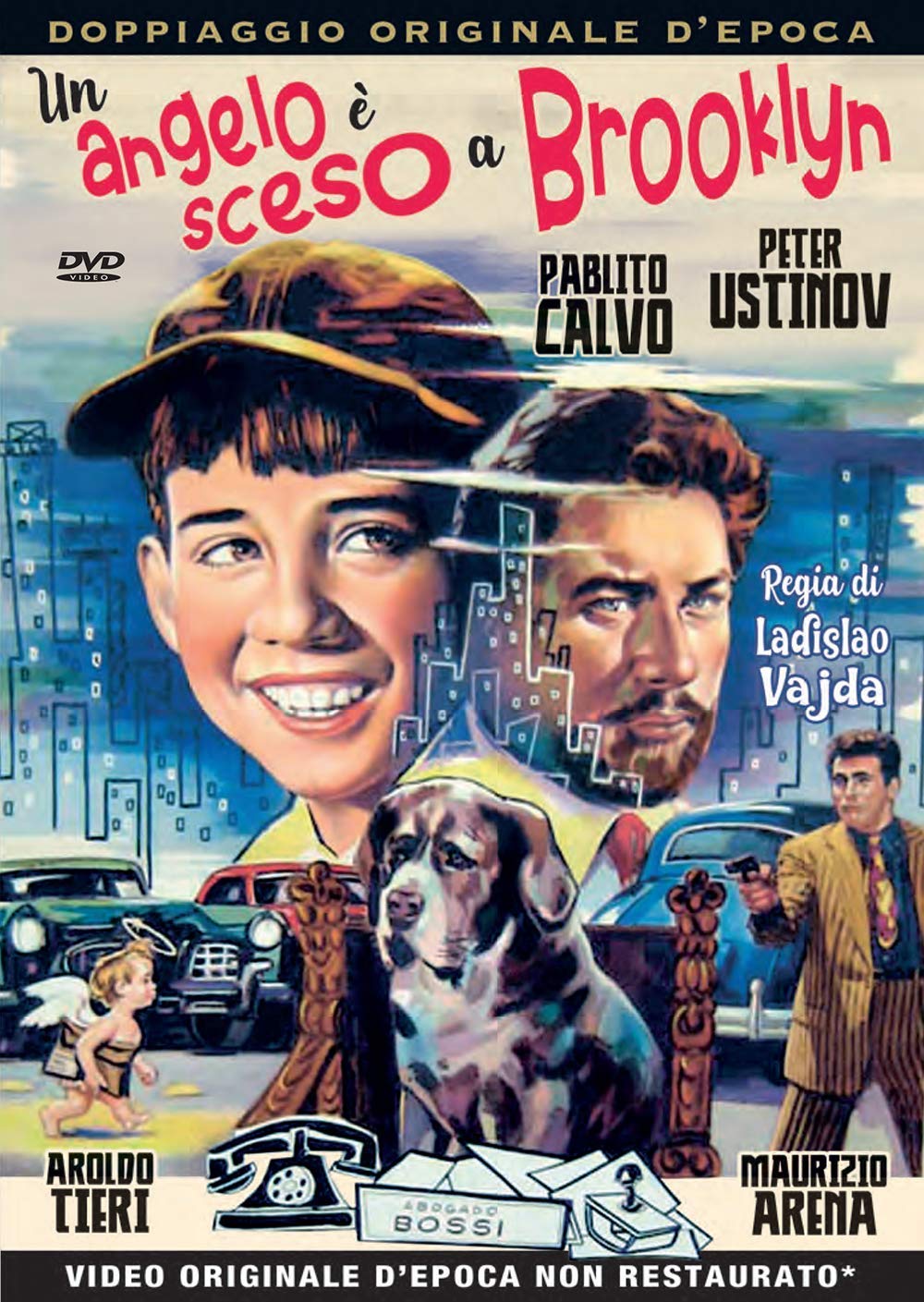 Un Angelo È Sceso A Brooklyn (1957): Amazon.it: Ustinov,Calvo,Tieri ...