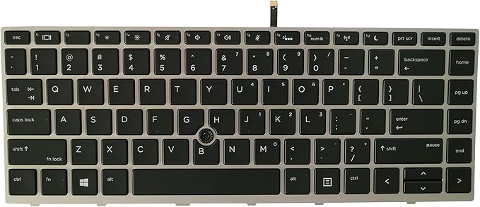 Amazon.com: AUTENS Replacement US Keyboard for HP ProBook 640 G4 / 645 ...