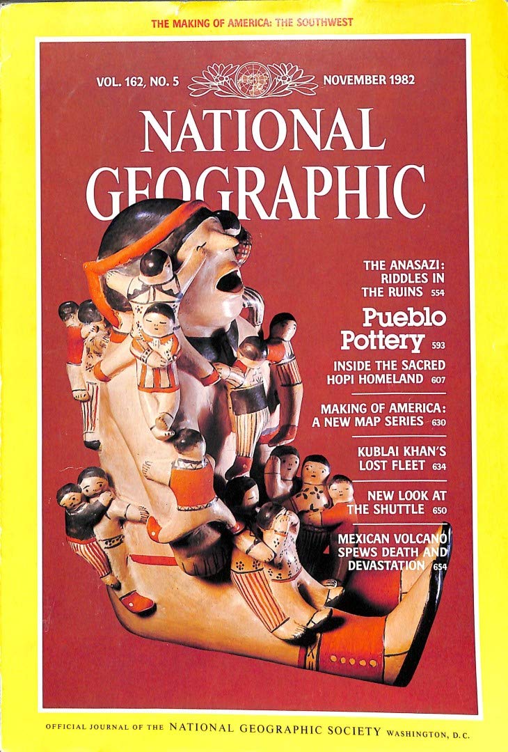 National Geographic Magazine, November 1982 (Vol. 162, No. 5): Wilbur E ...