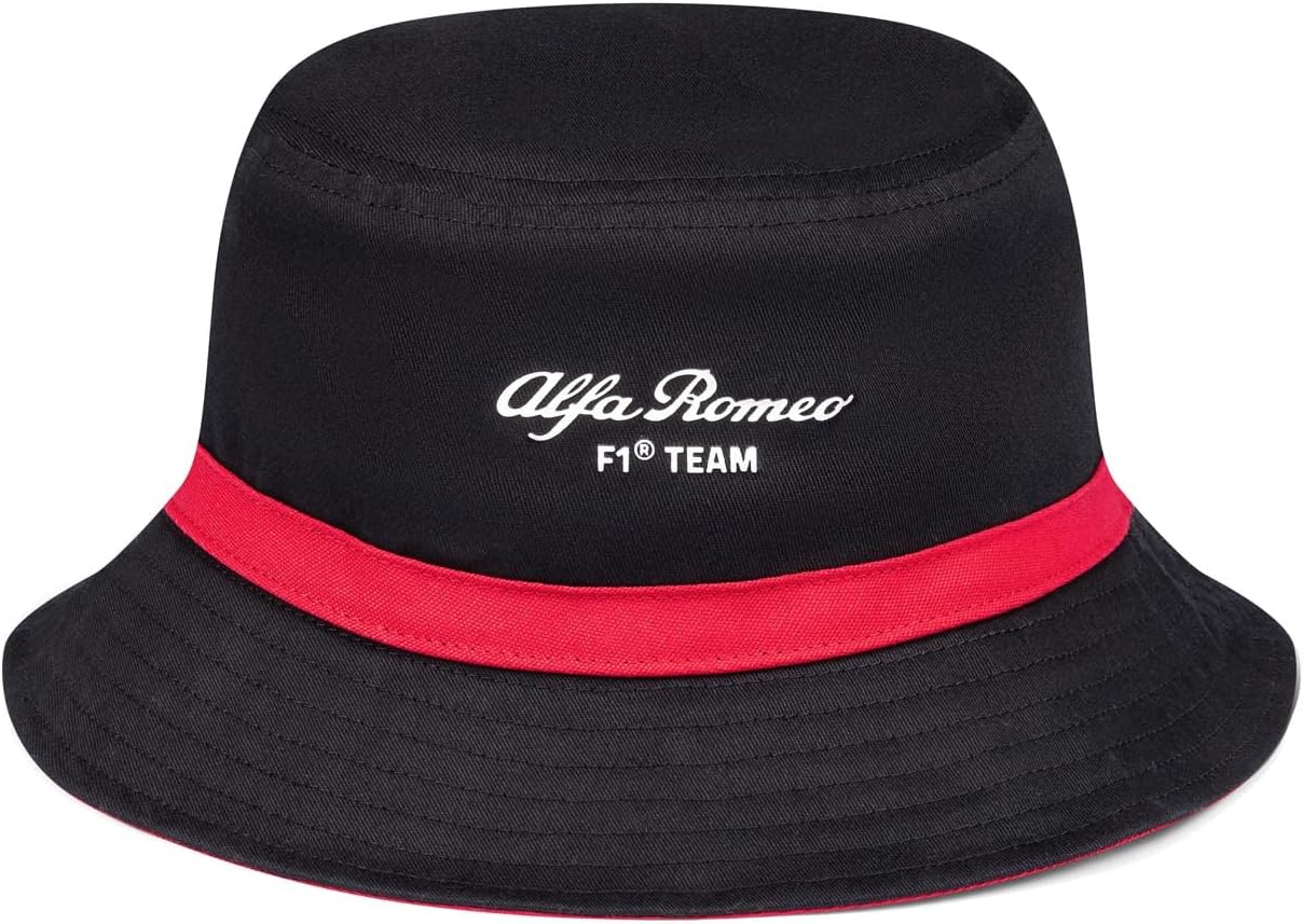 Alfa Romeo Racing F1 2023 Team Bucket Hat Black, Black, One size ...