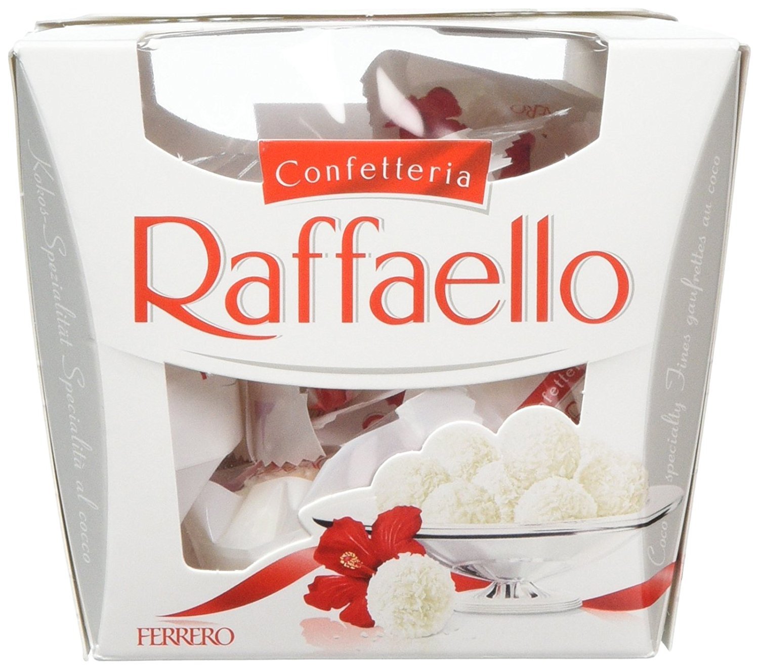 Ferrero Confetteria Raffaello Coconut 15 Piece, 150 g, White (XGB621254 ...