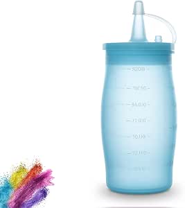 Amazon.com: SoKalChw All silicone condiment squeeze bottles, 12 oz ...