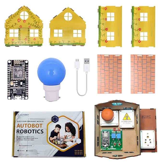 Buy AUTOBOT ROBOTICS Smart Home Automation System IOT Kit, DIY Project ...