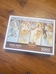 Amazon.com: MISITU Jigsaw Puzzles 1000 Pieces for Adults The Four ...