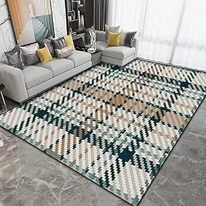 Amazon.com: Area Rug Seamless Pattern Scottish Tartan Plaid Repeatable ...