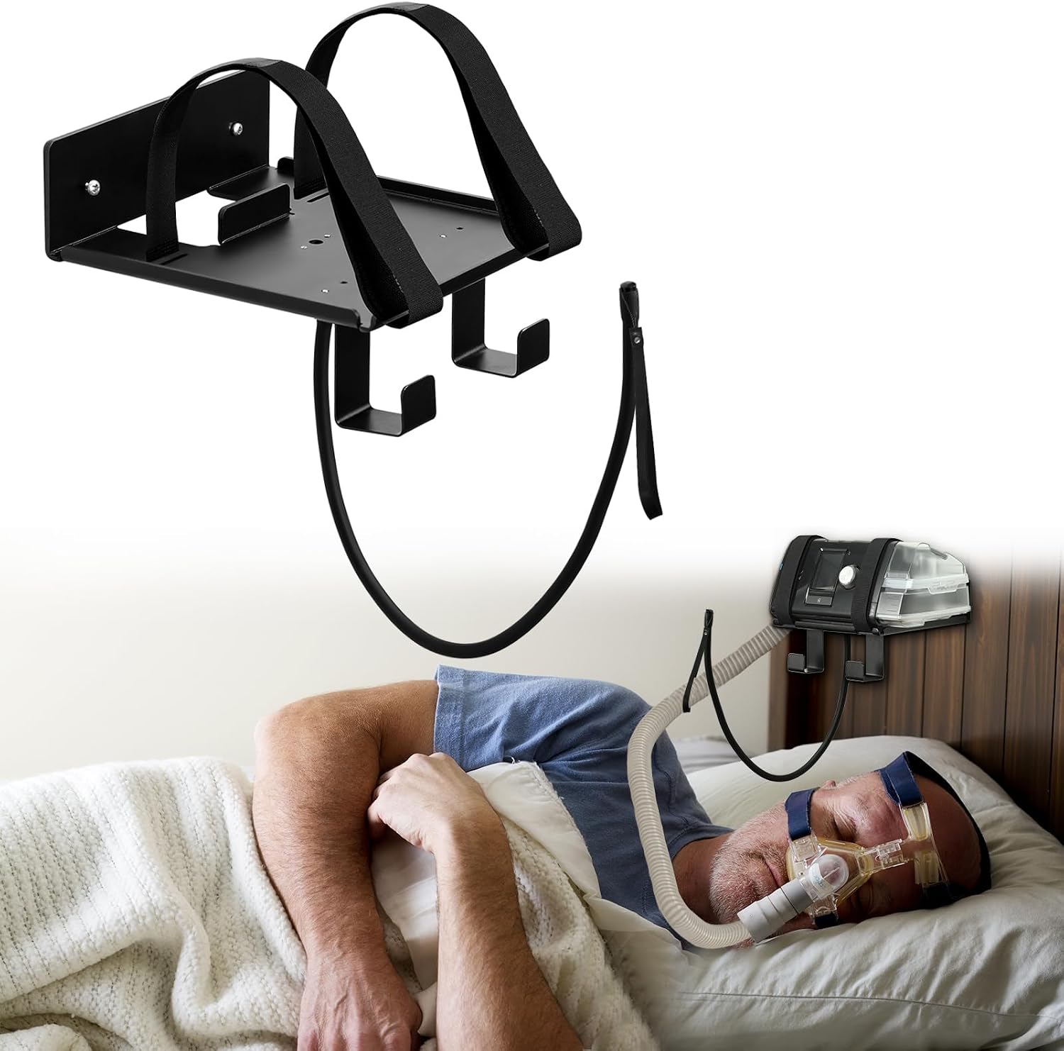 Amazon.com: Wall Mount for CPAP Machine Compatible with ResMed AirSense ...