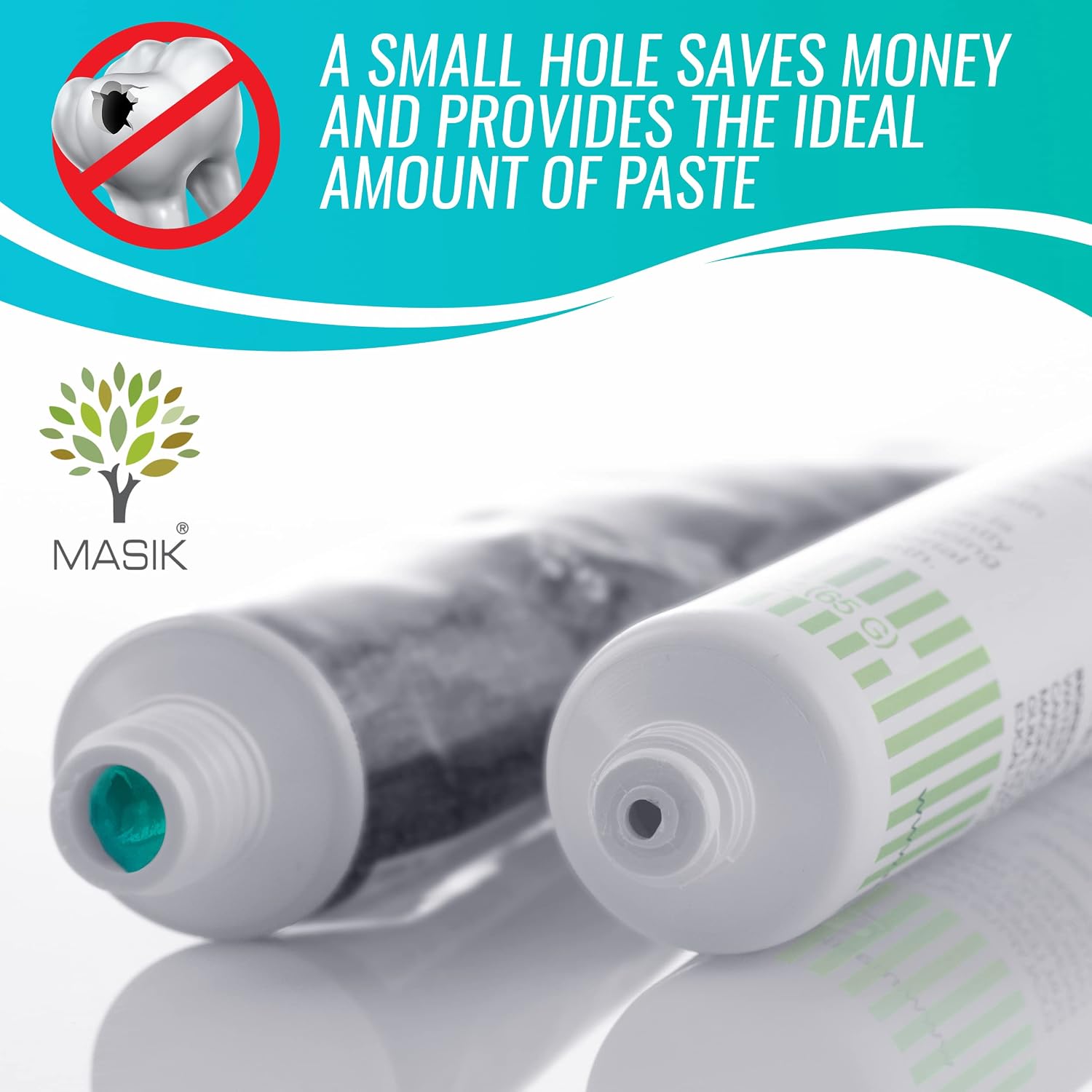 Creme Dental Masik de Capim-Limão para Dentes Sensíveis: Sem SLS e ...