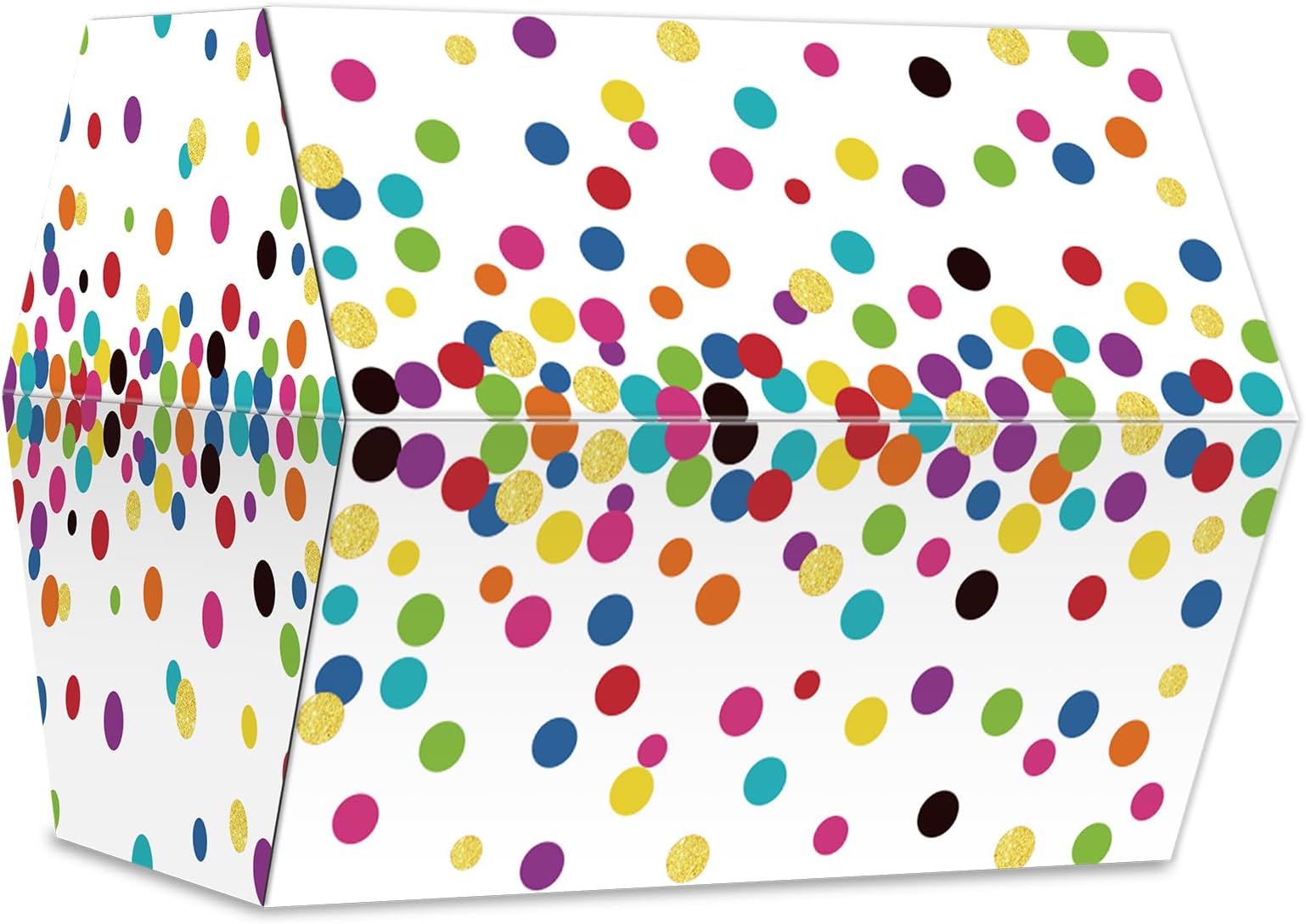Amazon.com: Confetti Treasure Chest Box Classroom Decorations Confetti ...