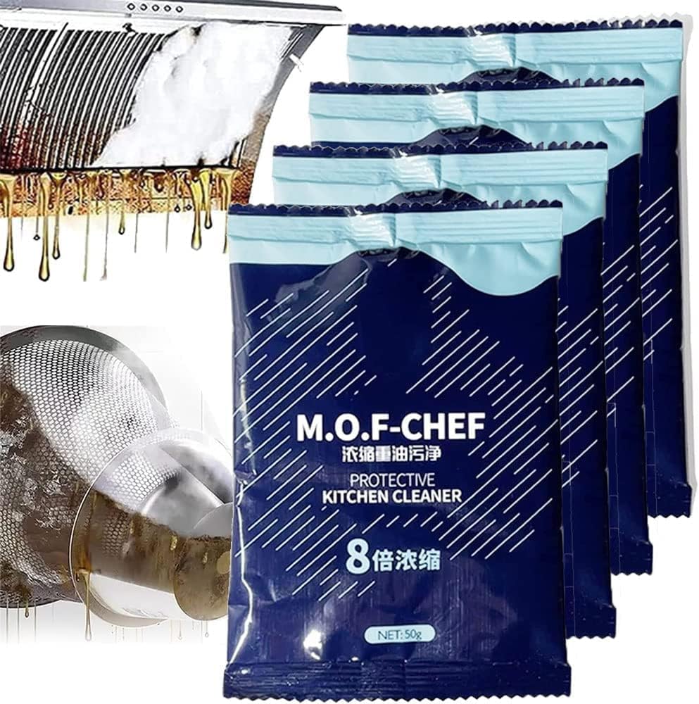 Amazon.com: FIONEL M.O.F-CHEF Protective Kitchen Cleaner, Mof Chef ...