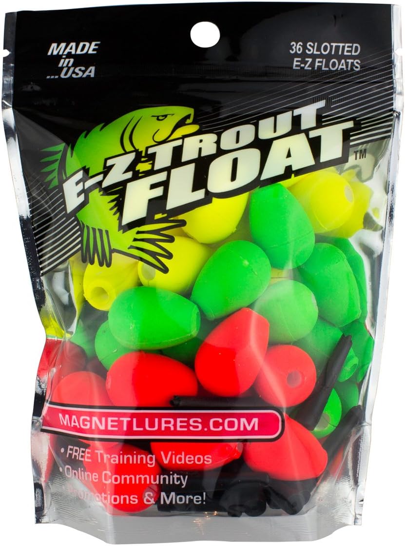 Trout Magnet SF Foam Strike Indicators Bobbers Fly Fishing With Wooden ...