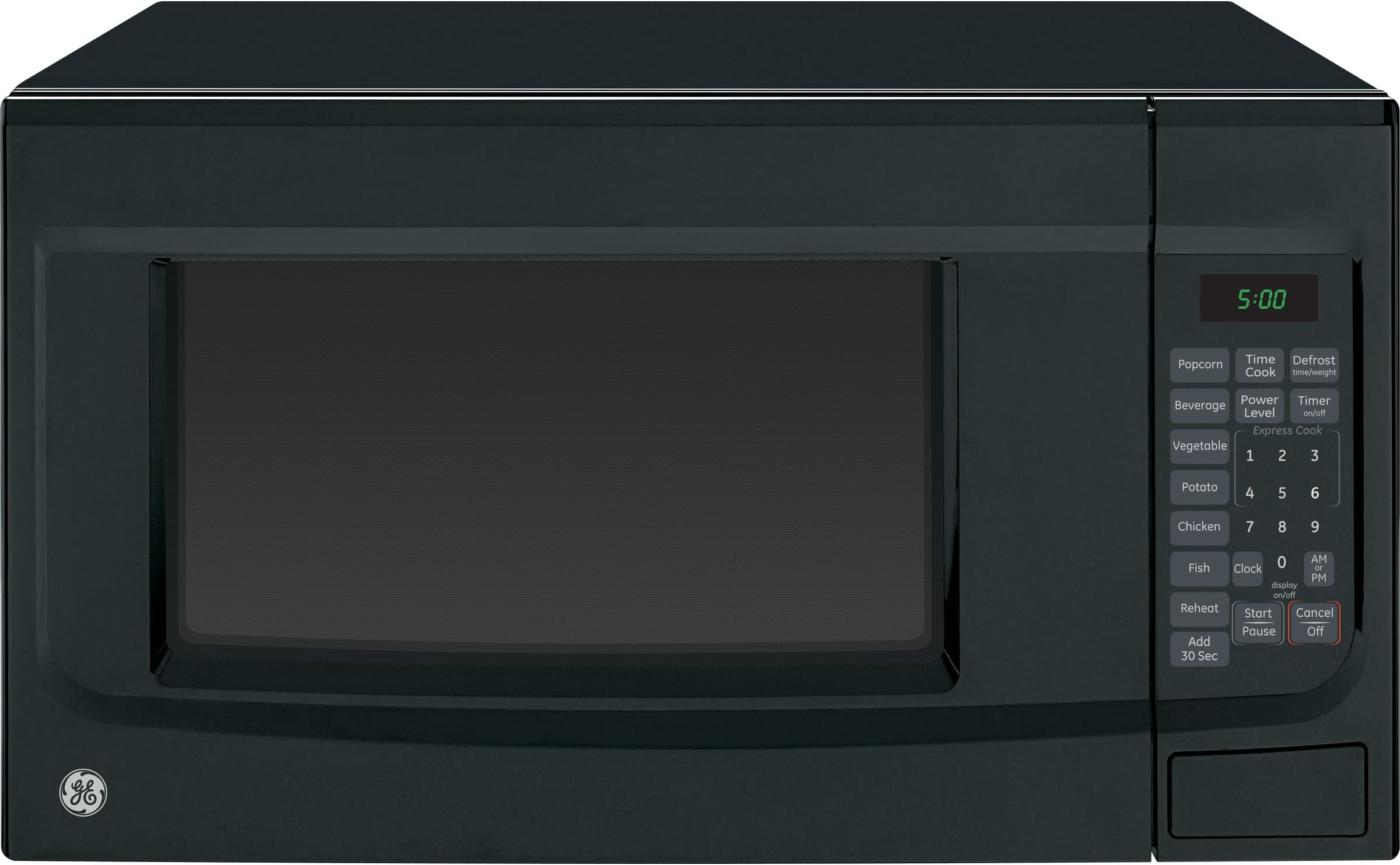 Amazon.com: GE APPLIANCES JES1460DSBB Countertop Microwave, 1.4 cu. ft ...