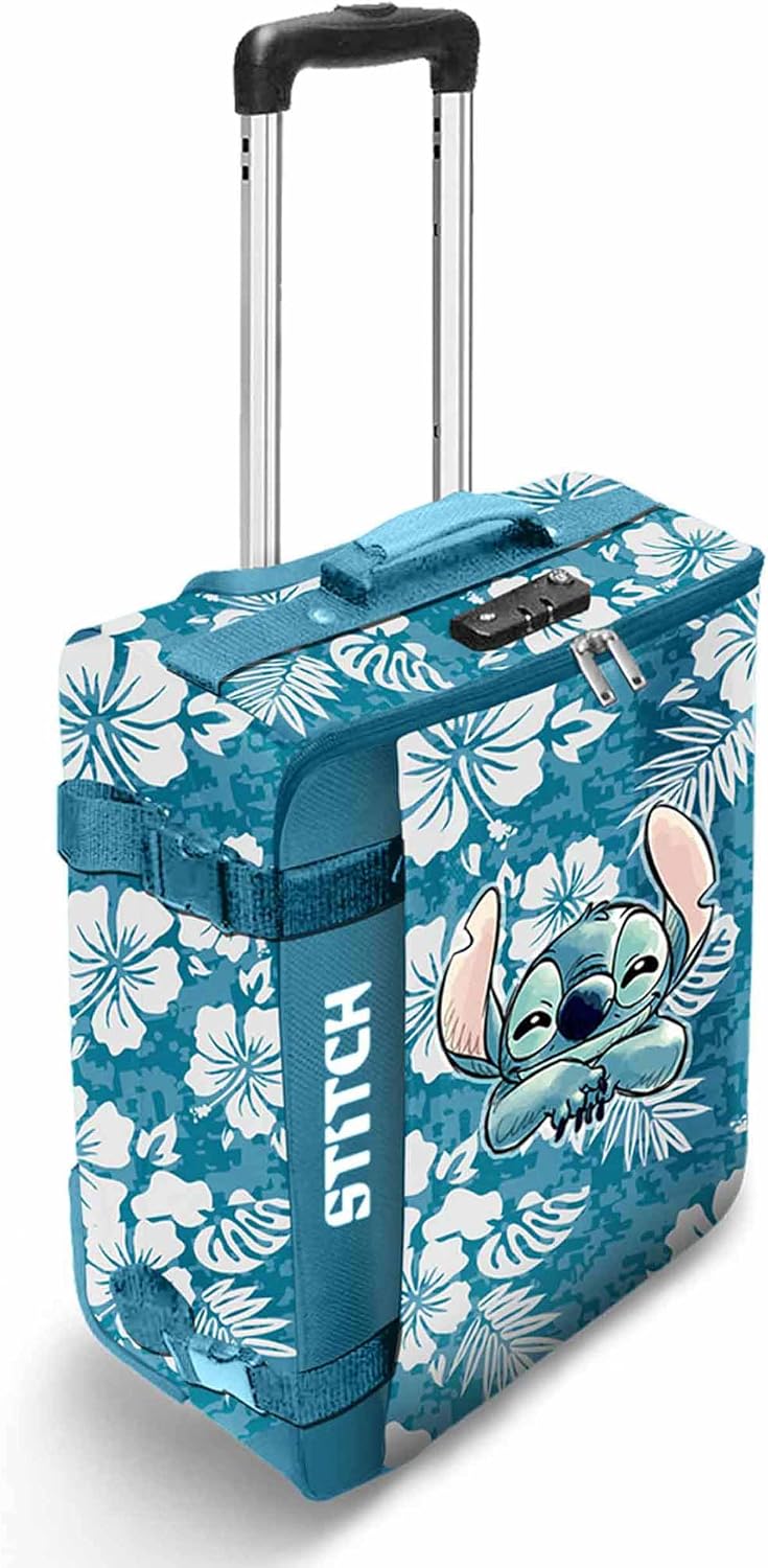 Amazon.com | Disney Foldable Cabin Suitcase Aloha, Blue, One Size ...