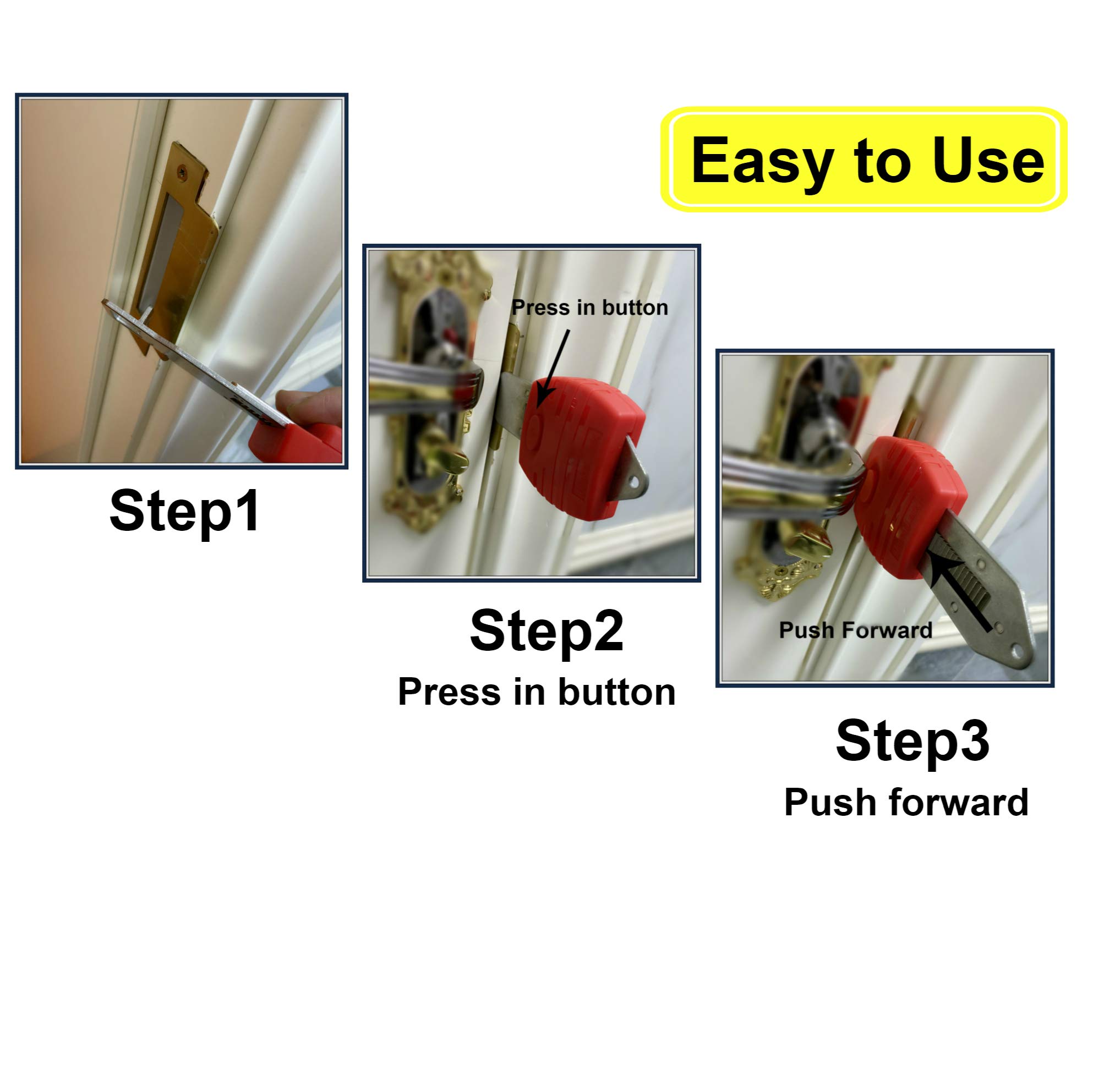 Snapklik.com : Portable Door Lock Hotel Safety Lock For Travel Door ...