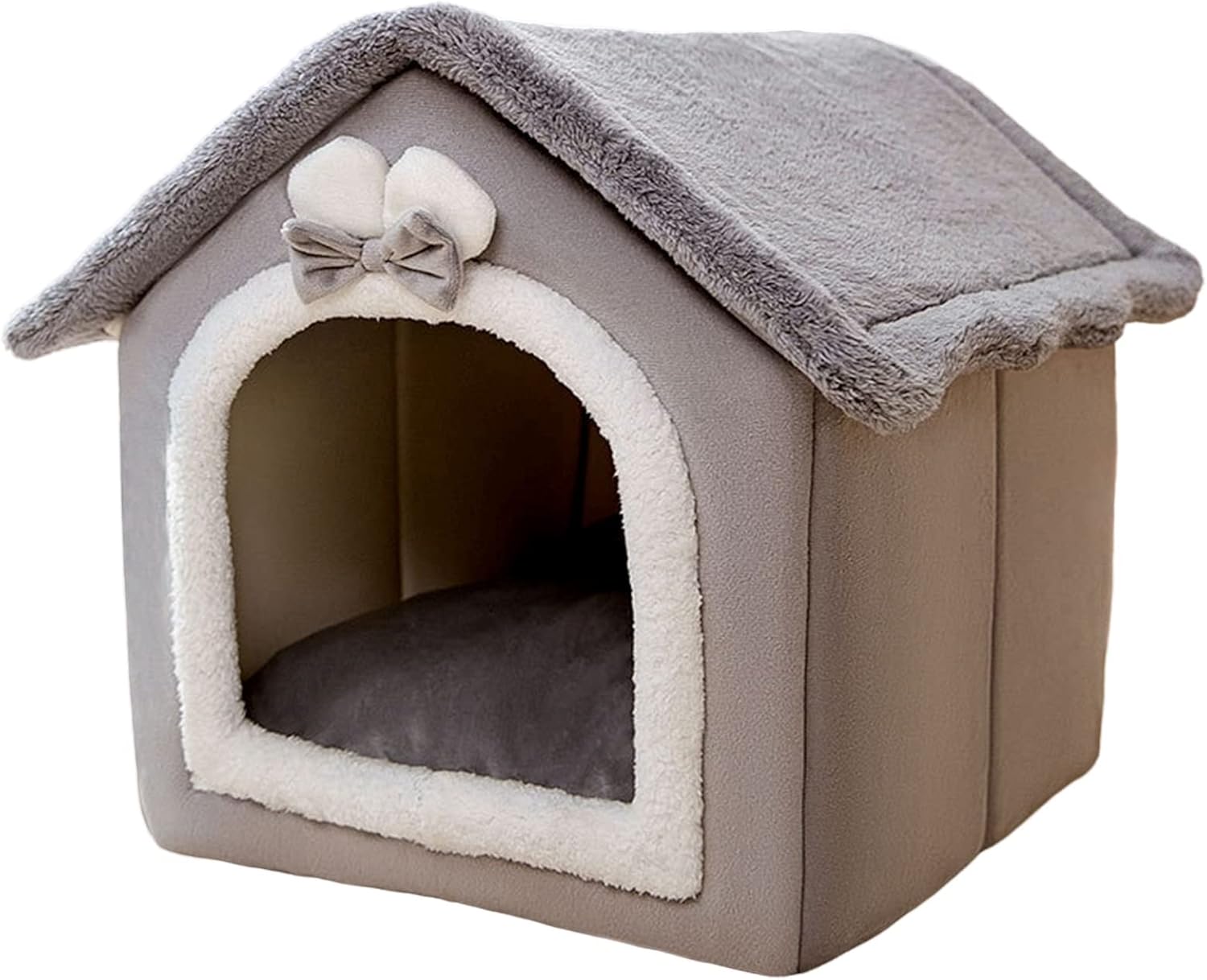 Amazon.com : Dog Houses Soft Indoor Enclosed Tent Huts Warm Cave Dog ...