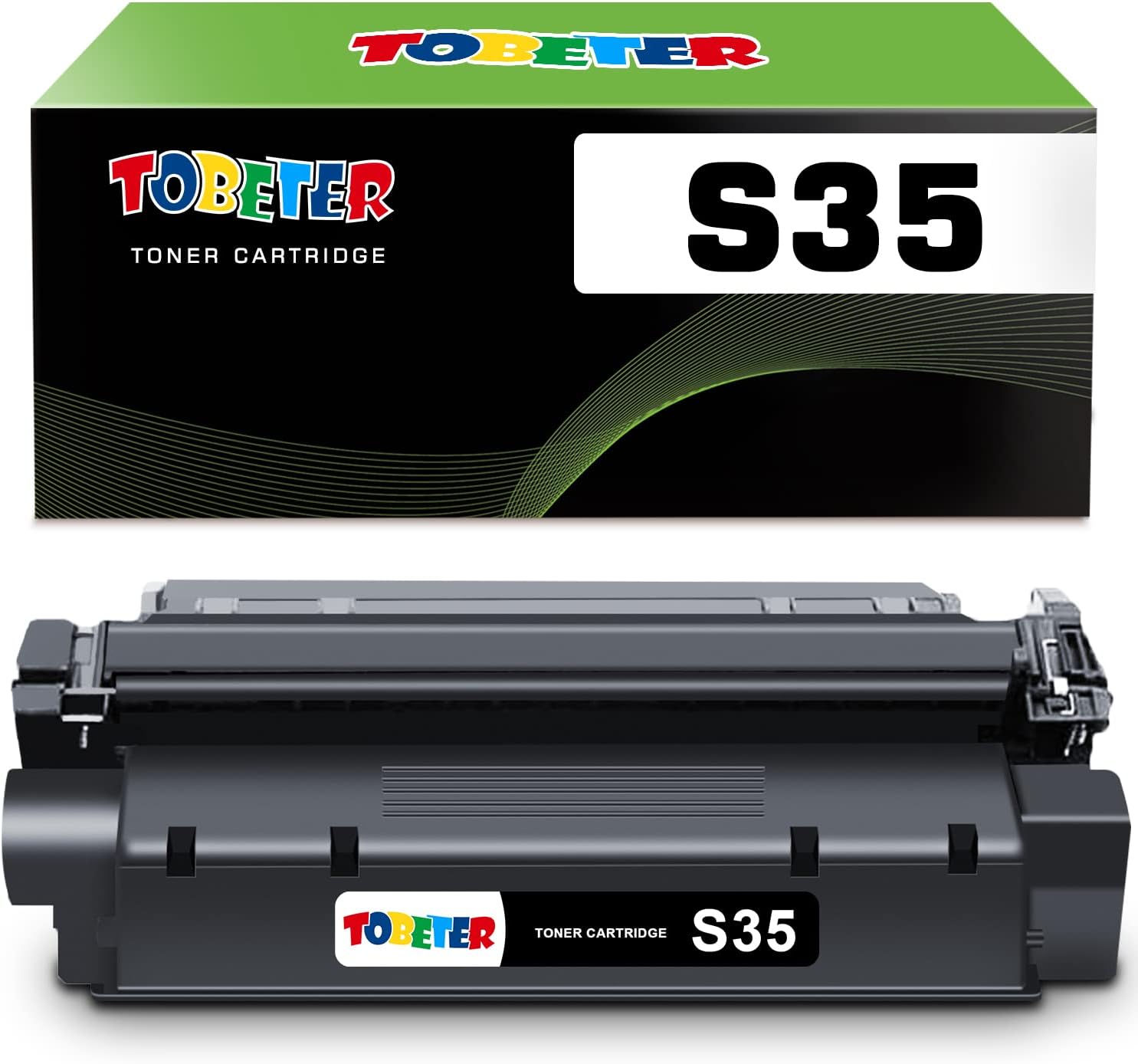 Amazon.com: ToBeter Compatible S35 Toner Cartridge Replacement for ...