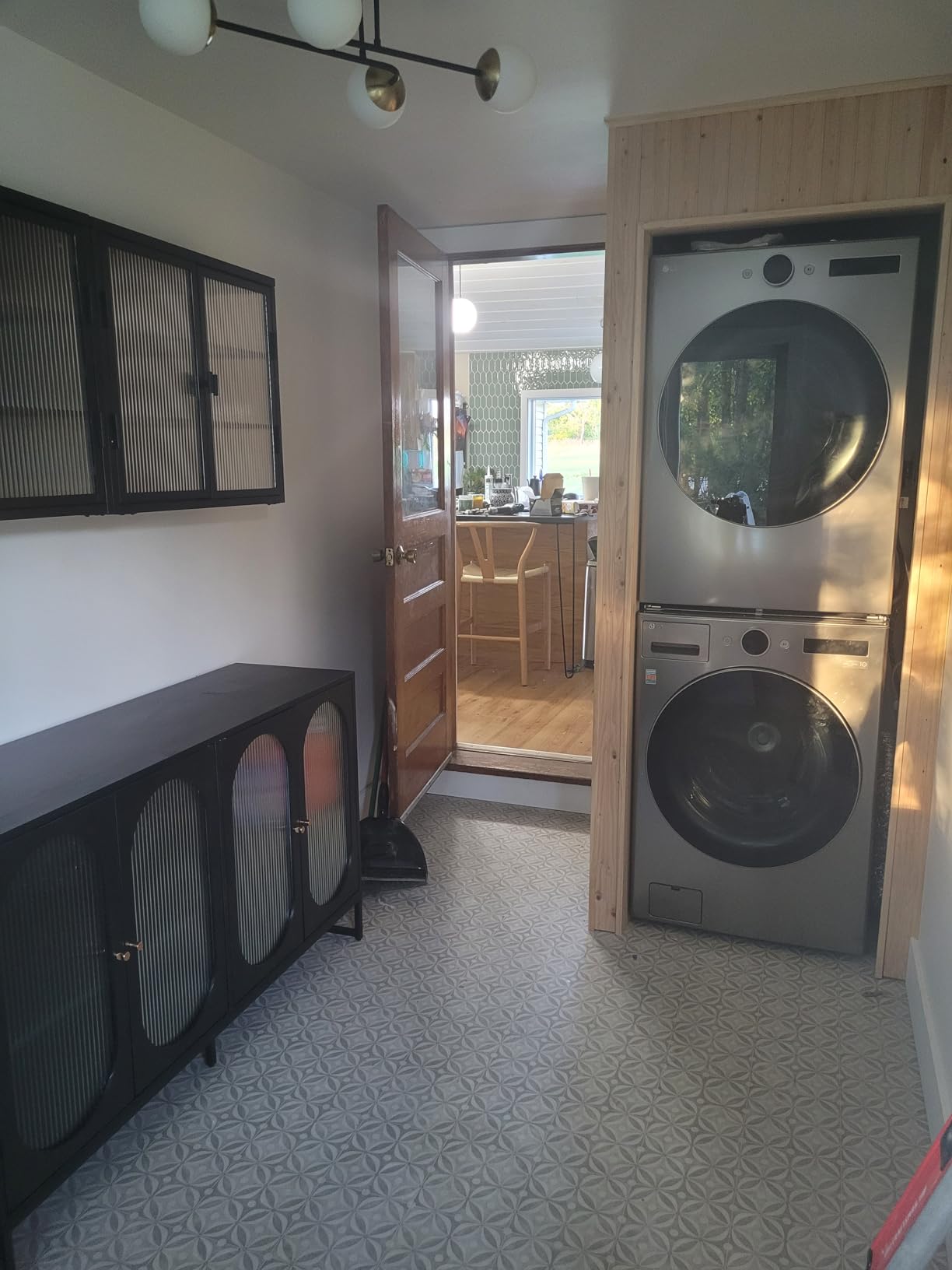 $35/mo - Finance Modern Sideboard, Accent Storage Cabinet with Glass ...