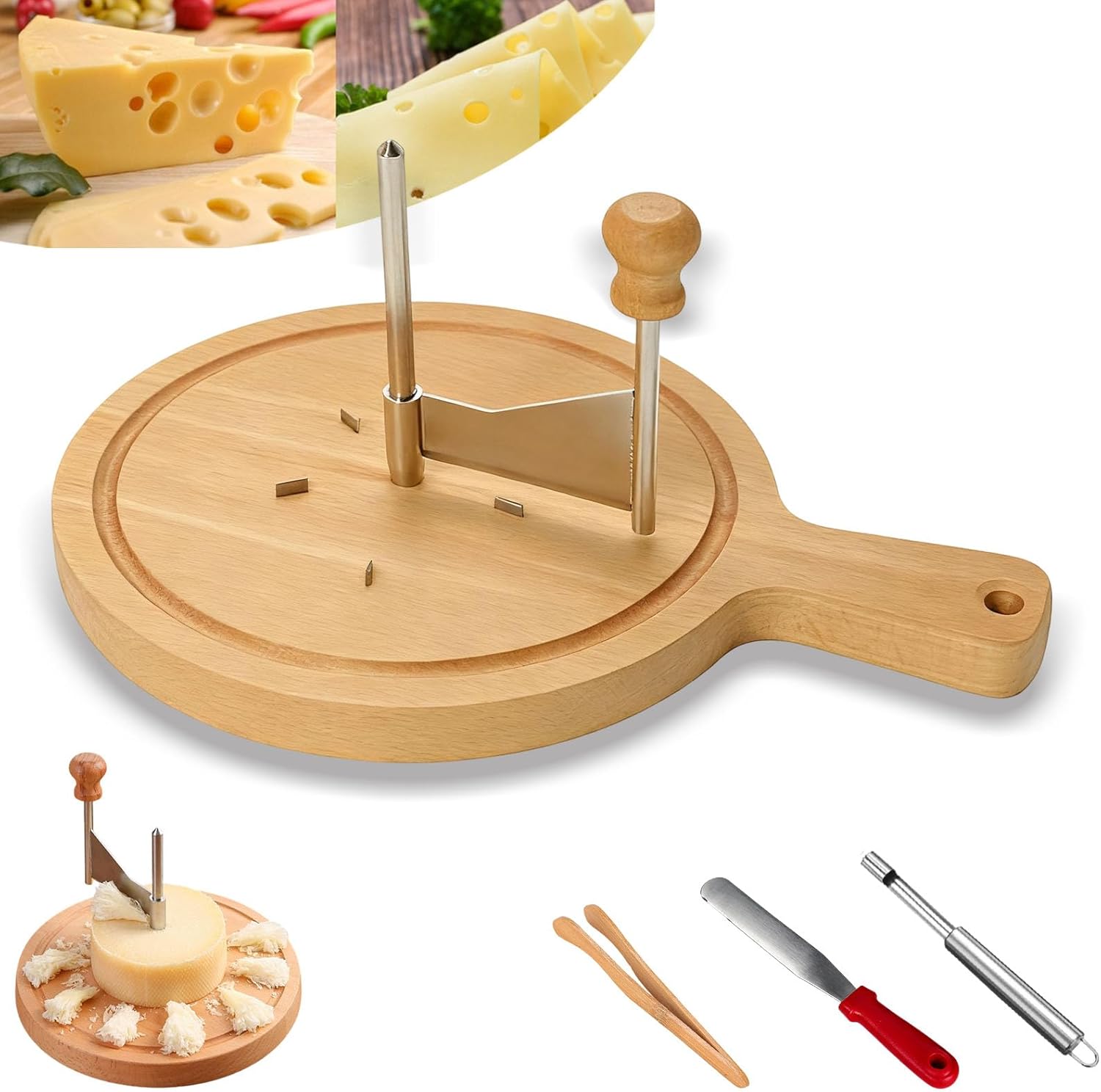 Amazon.com: Cheese Curler Flower Maker Wheel Slicer, 2026 New Cheese ...
