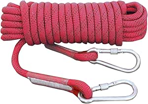 8mm Static Rock Climbing Rope 32ft 164ft 328ft 492ft 656ft Outdoor ...