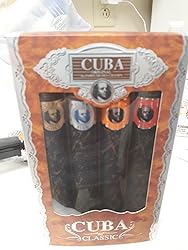 Amazon.com : Cuba Classic Gift Set | (4 x 1.17 Oz Eau De Toilette Spray ...