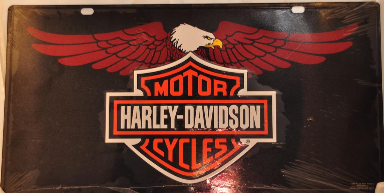 Amazon.com: Harley-Davidson Motor Cycles Large Metal Sign 22" x 11 1/2 ...