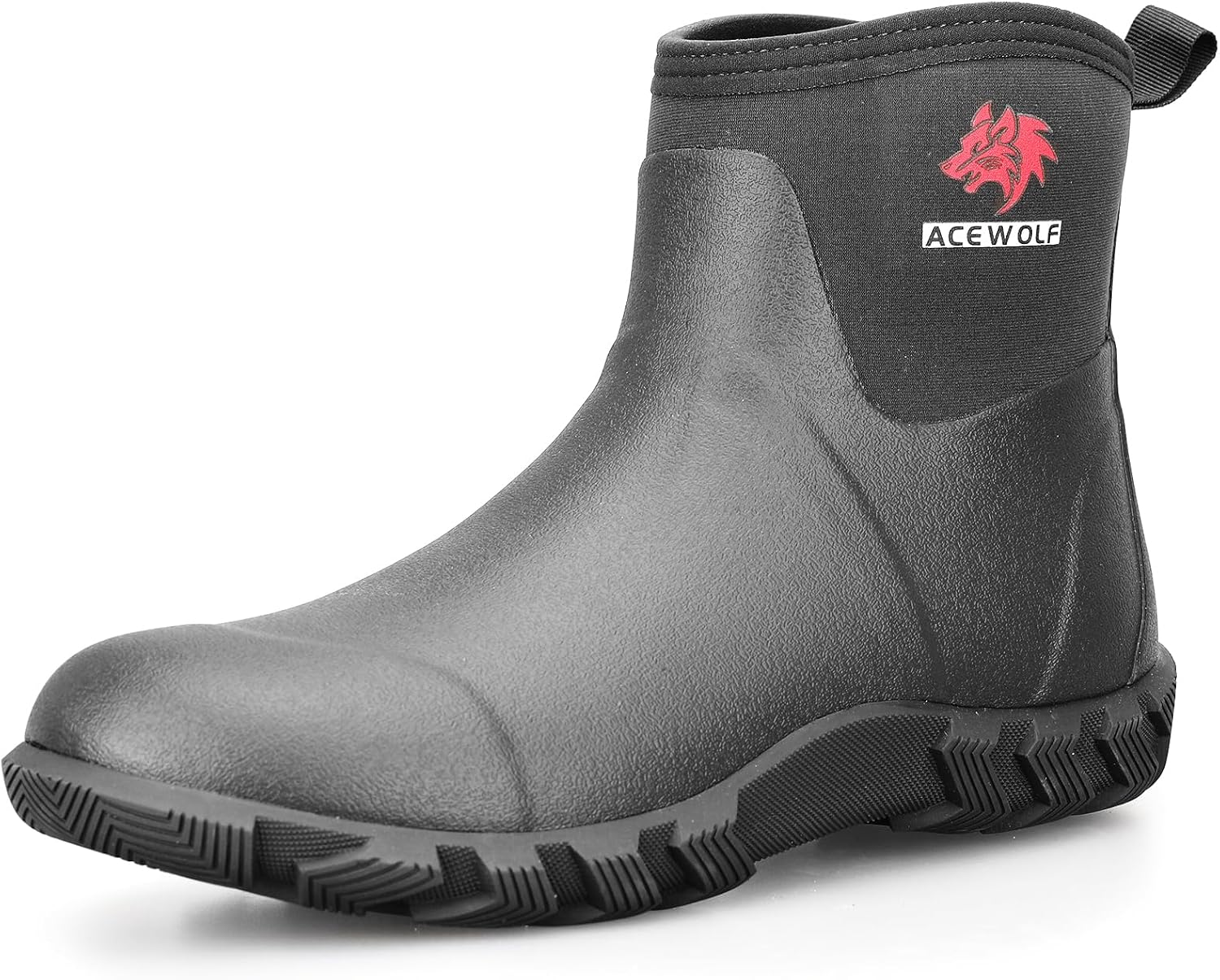 Amazon.com | ACEWOLF Rain Boots for Women, 8'' Waterproof Rubber ...