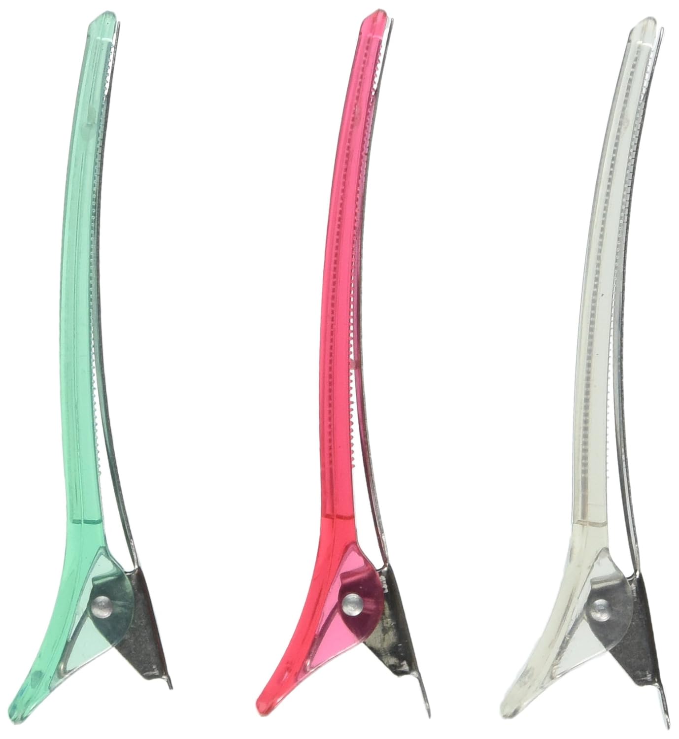 Amazon.com : Diane Combo Clips Assorted Colors, Small, 3.75 Inch : Hair ...