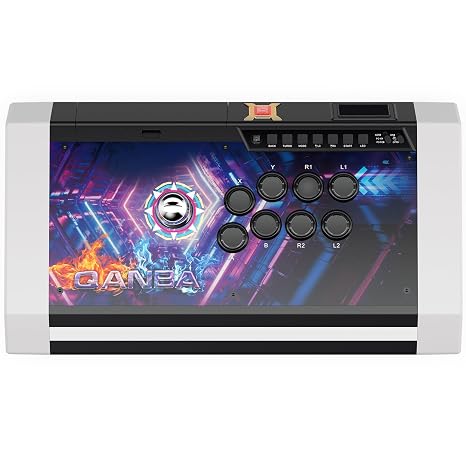 Amazon.com: qanba Q3 Obsidian Silent Arcade Joystick Multifunction ...