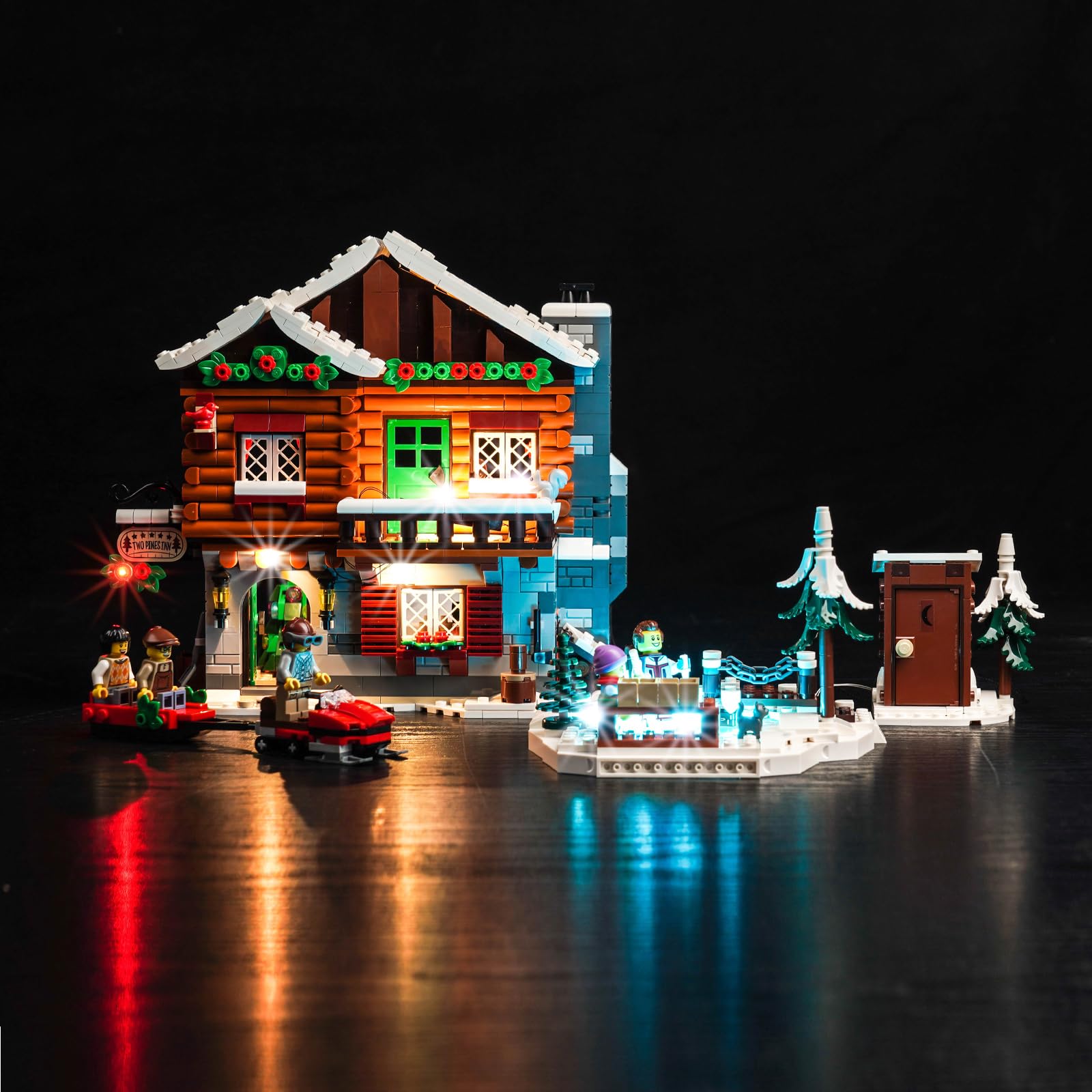 Amazon.com: Hilighting Upgraded Led Light Kit for Lego Icons Alpine ...