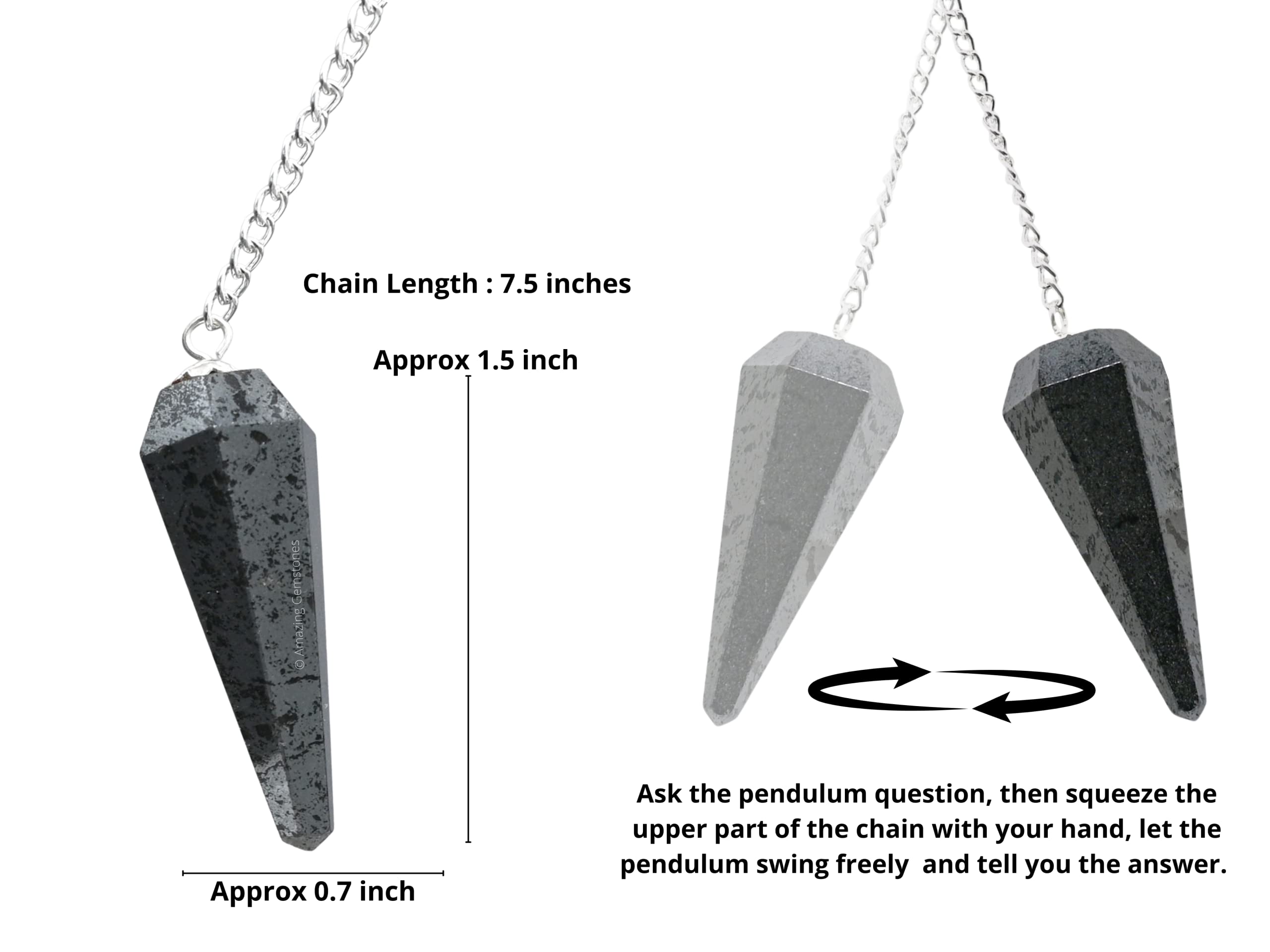 Hematite Sphere Pendulums