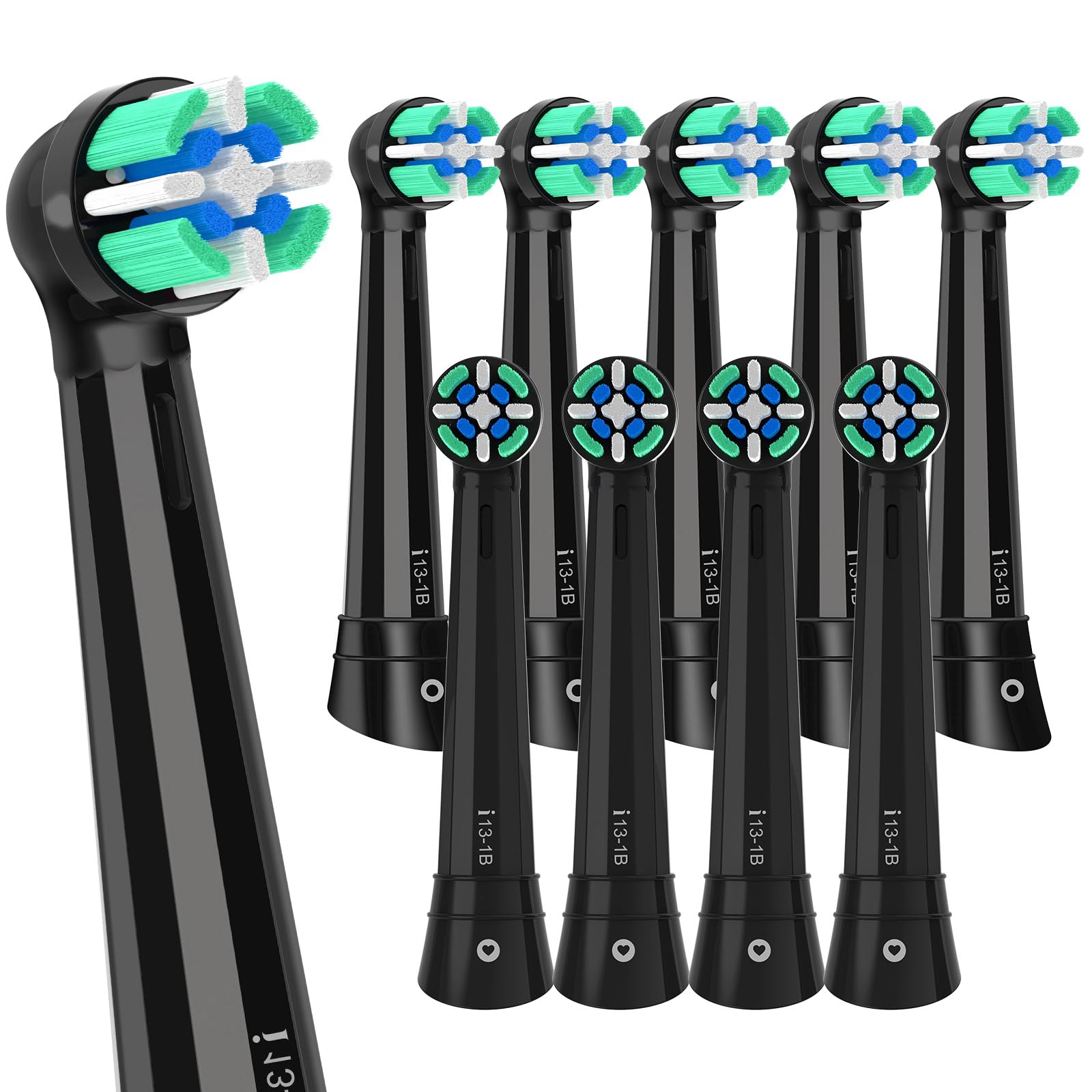 Amazon.com : Toothbrush Replacement Heads Compatible with Oral B iO 3 4 ...