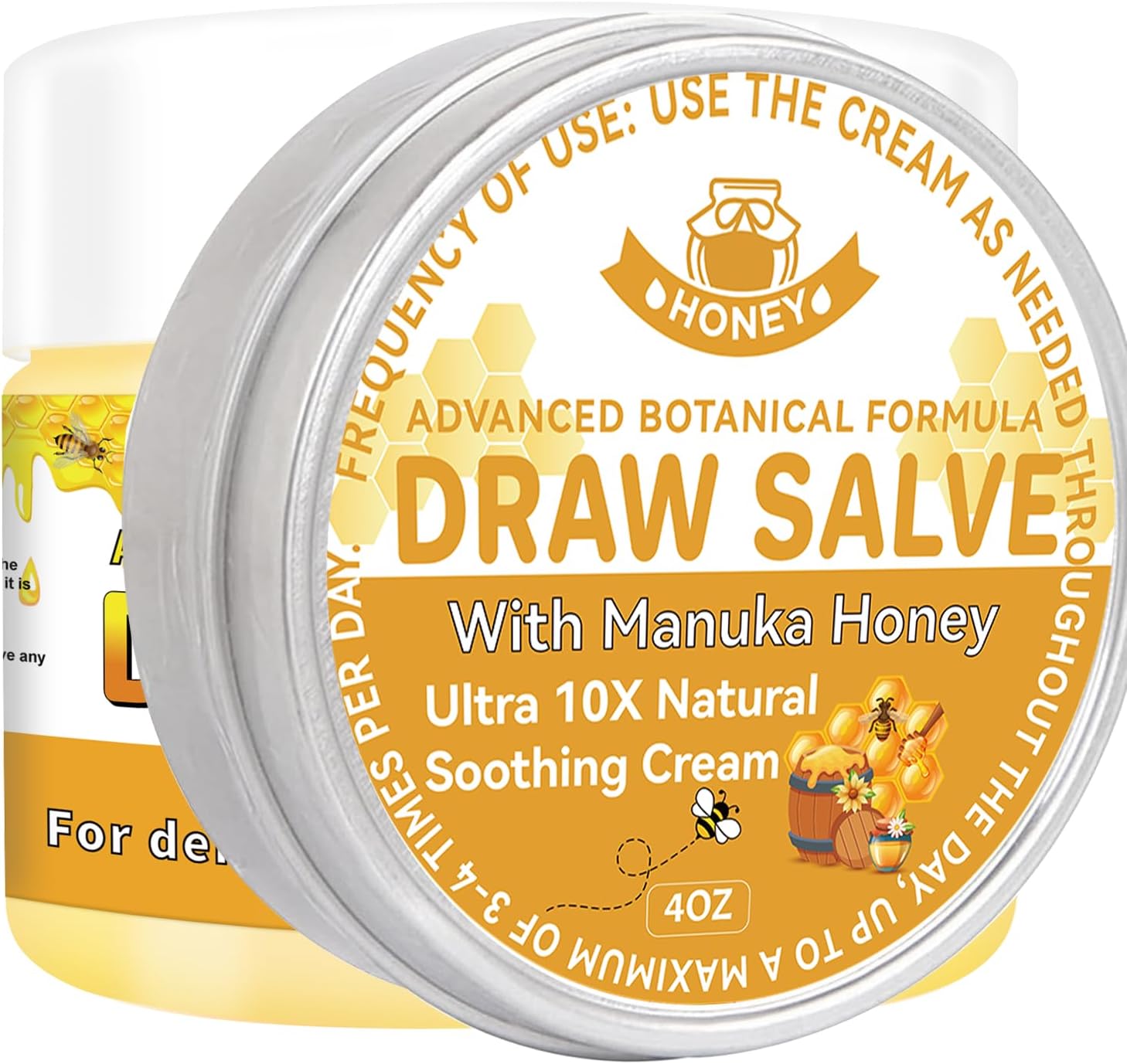 Amazon.com: WONDROUSZ Draw Salve Tea Tree Manuka Honey Cream Boils Ease ...