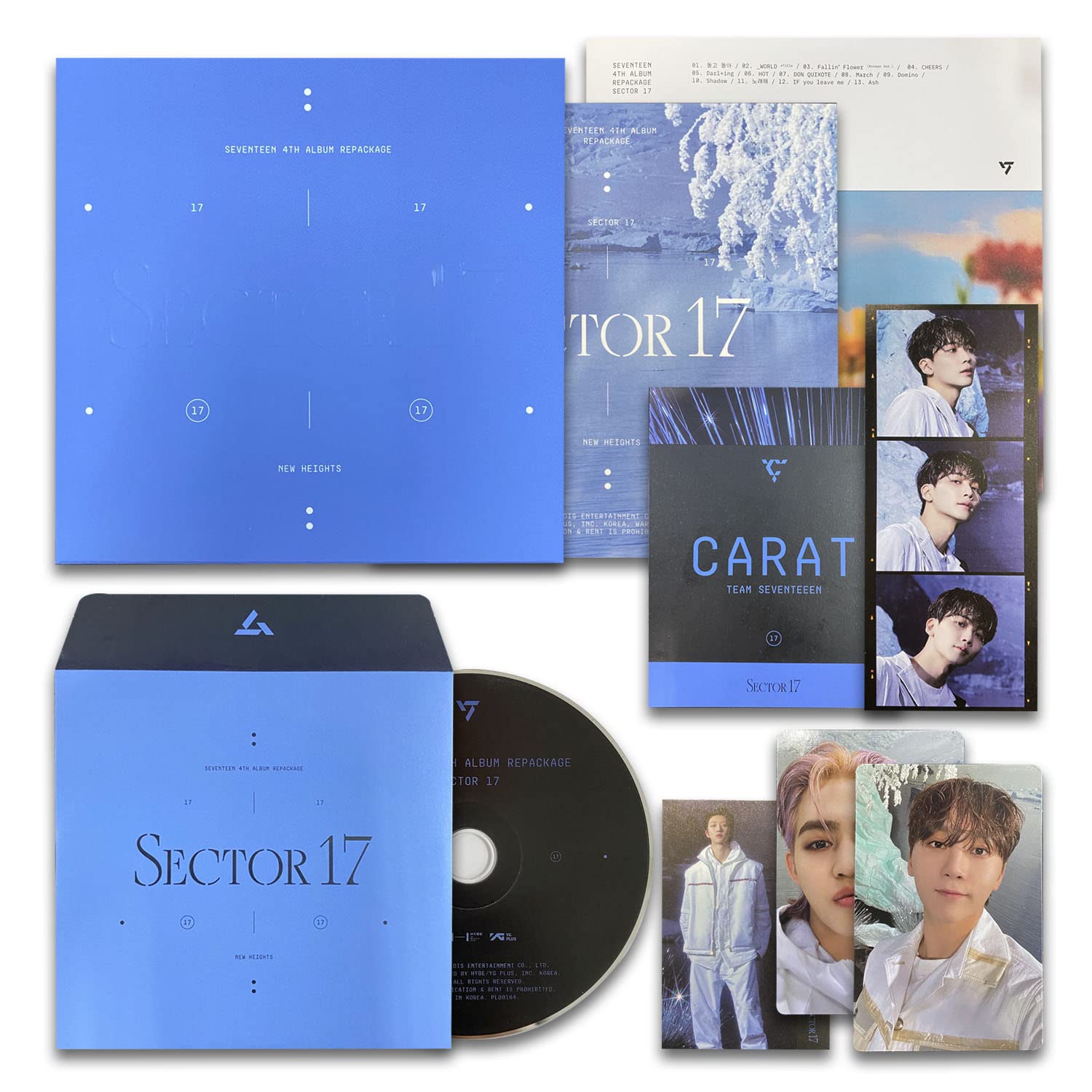 Buy SEVENTEEN - 4th Album Repackage [SECTOR 17] (NEW HEIGHTS Ver ...