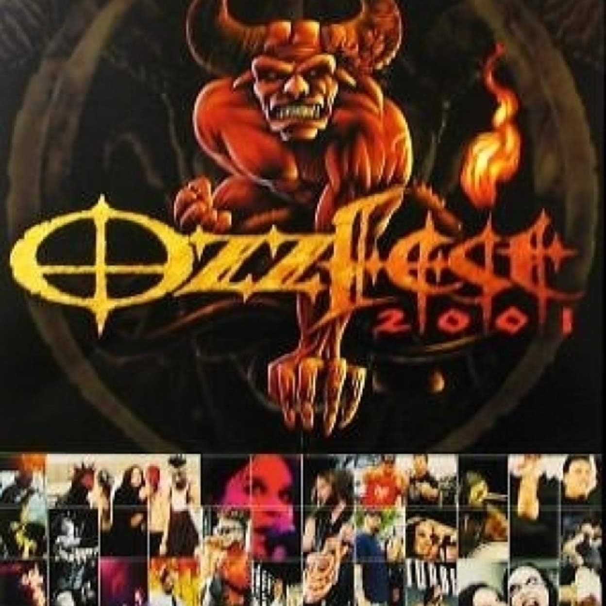 Amazon.com: Music Promotional Posters Ozzy Osbourne Ozzfest 2001 Poster ...