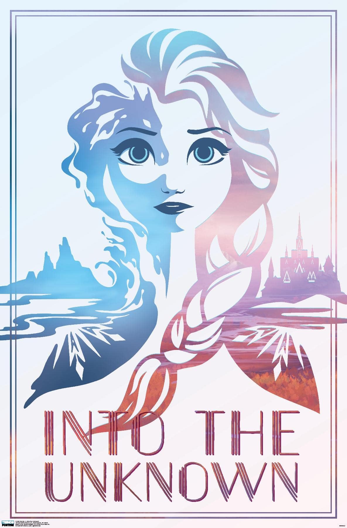 Amazon.com: POSTER STOP ONLINE Frozen 2 - Movie Poster (Elsa in Forest ...