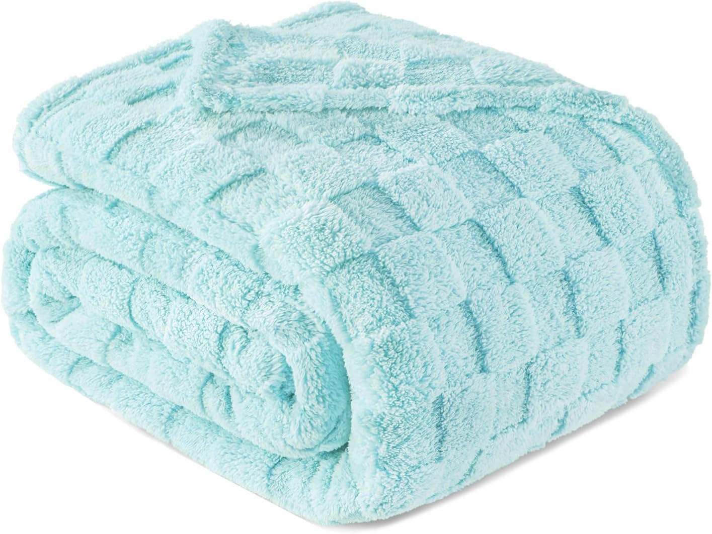 Exclusivo Mezcla Kuscheldecke Fleece-Decke, Superweiche 3D Karierte ...