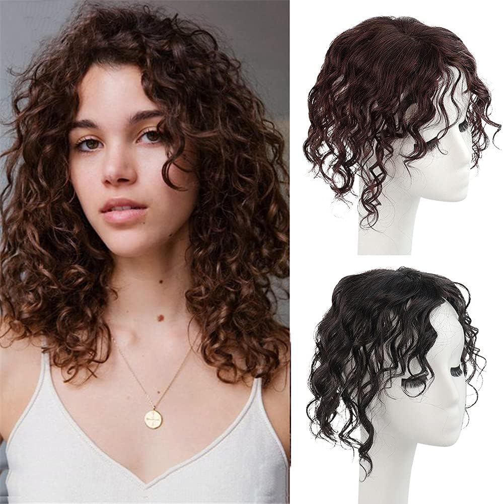 Amazon.com : RemeeHi Real Remy Human Hair Long Curly Wavy Hand Made ...